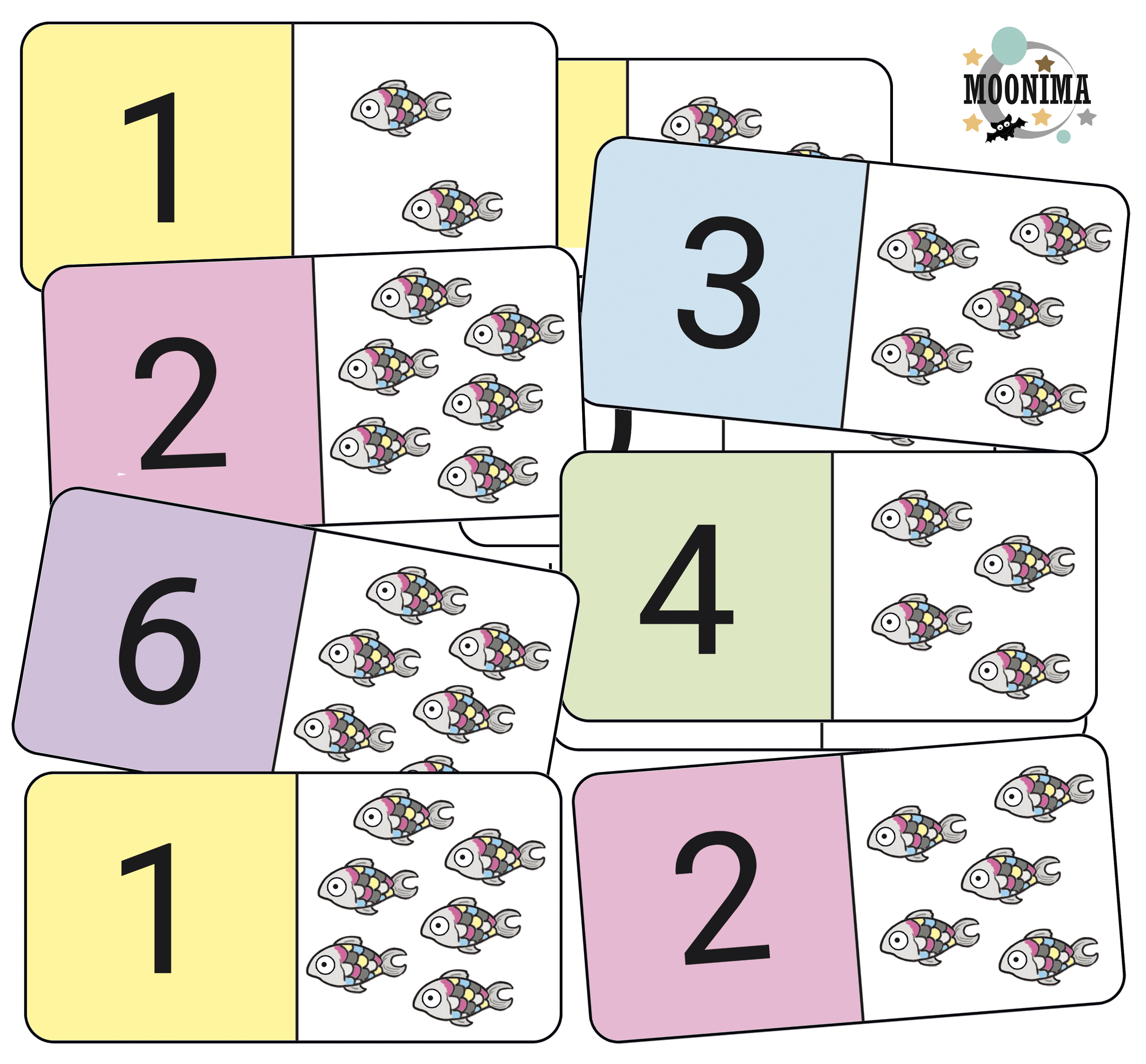 Profes Papel Tijera DOMINÓ NUMÉRICO