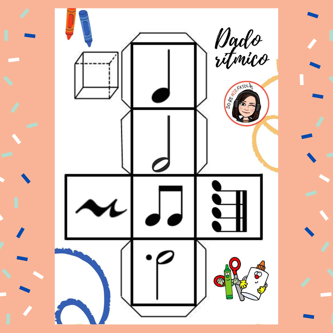 Profes Papel Tijera EL DADO RÍTMICO