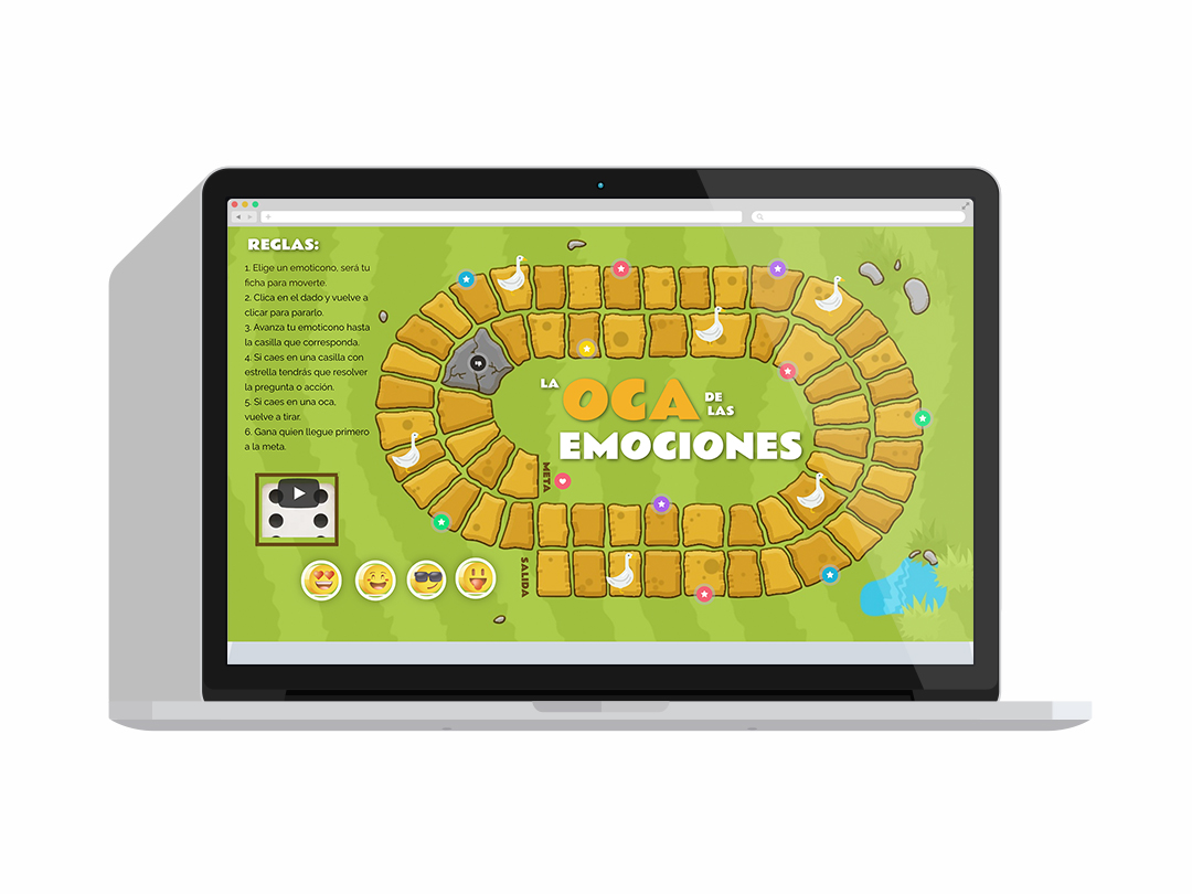 Profes Papel Tijera La oca de las emociones