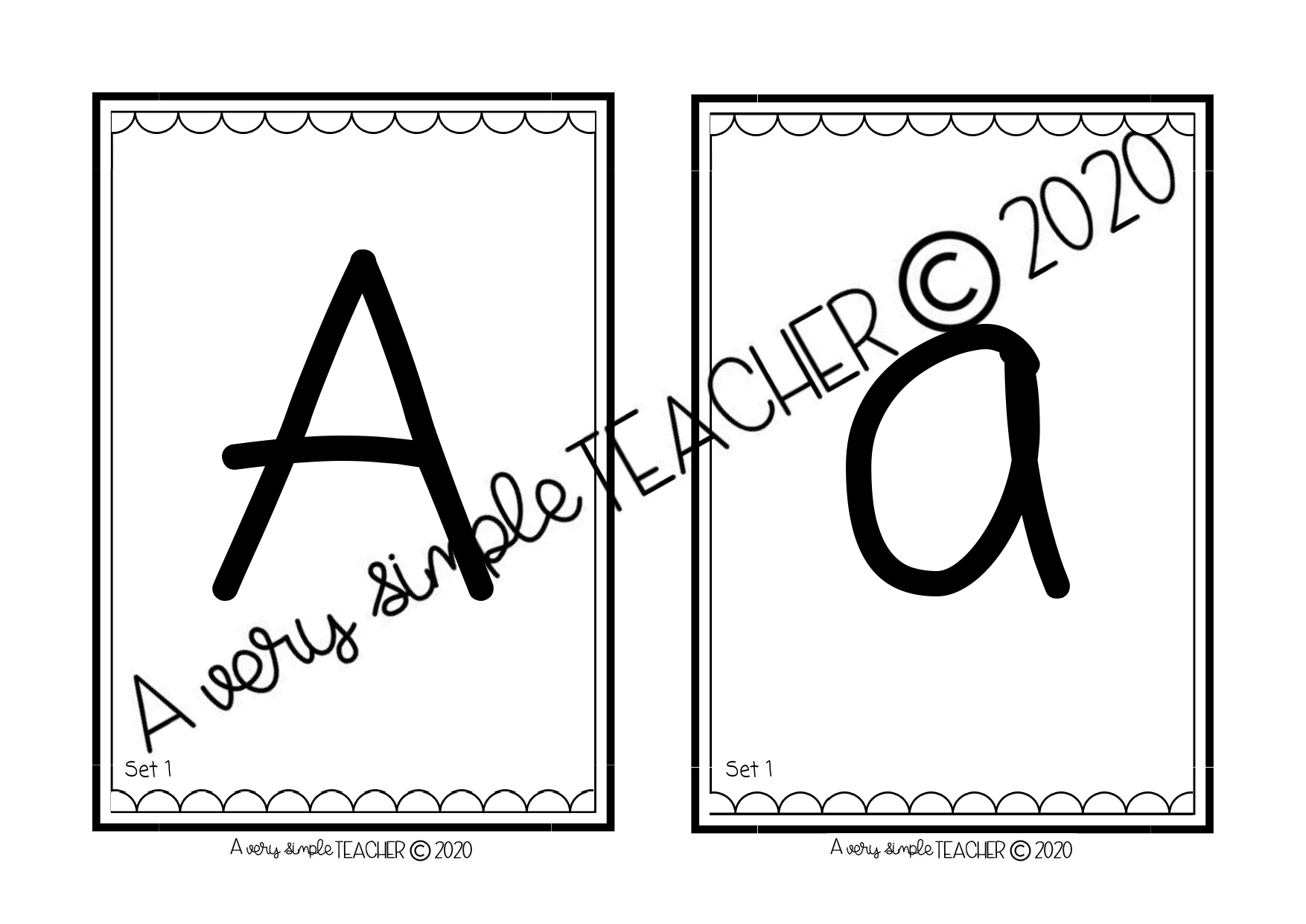 Profes Papel Tijera JOLLY PHONICS SET 1: Flashcards and word bank