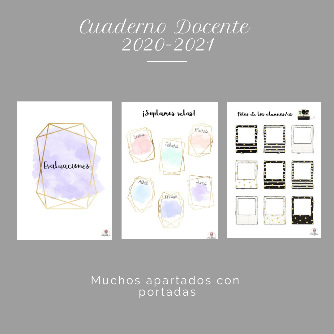 Profes Papel Tijera Teacher Planner 2020-2021