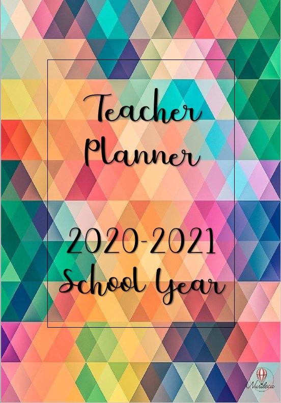 Profes Papel Tijera Teacher Planner 2020-2021