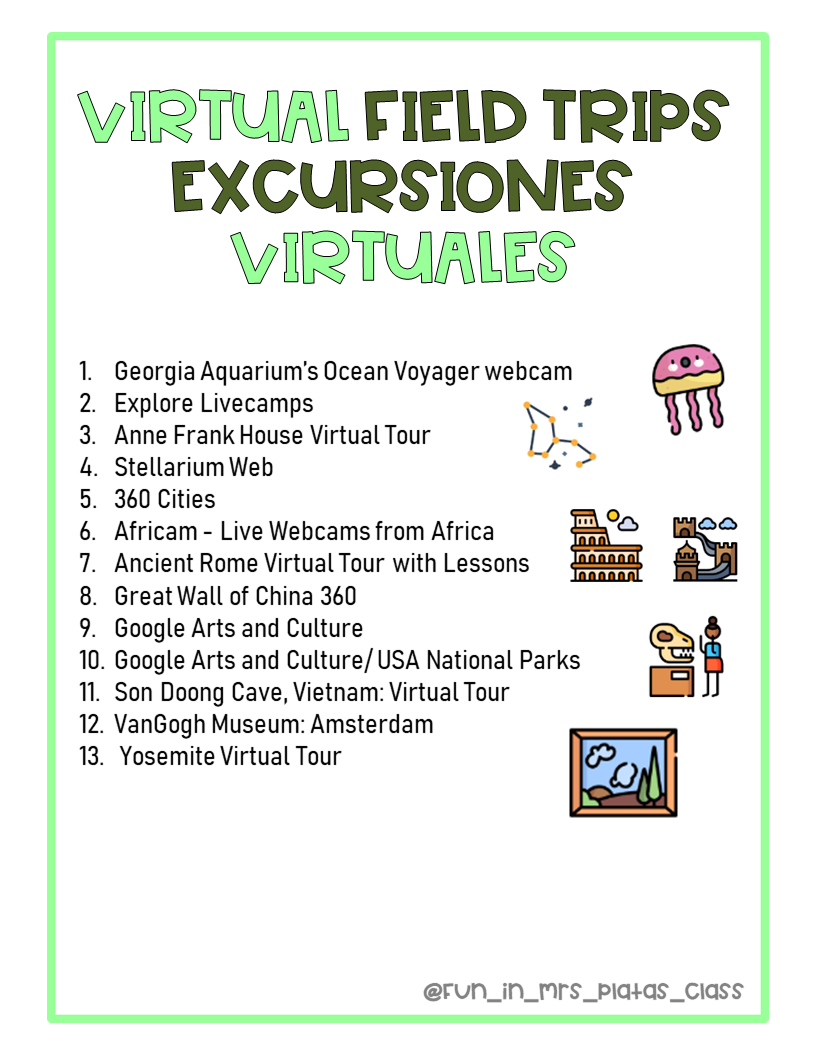 Profes Papel Tijera Interactive Web Sites for Virtual Field (excursión ...