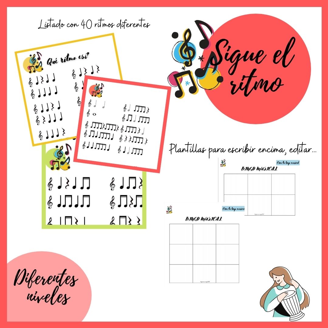 Profes Papel Tijera Sigue el ritmo!