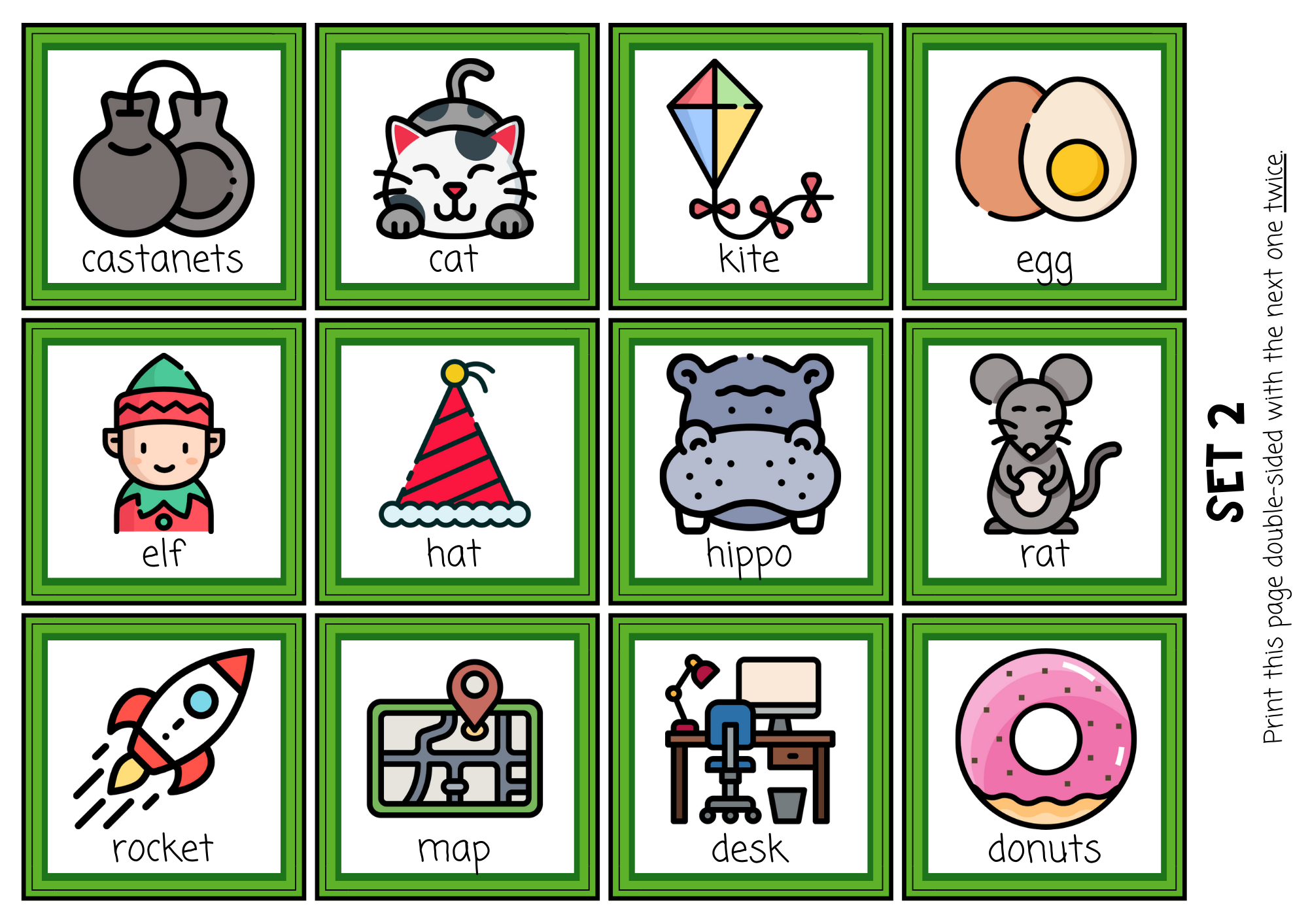 Profes Papel Tijera JOLLY PHONICS Memory game (All sets)