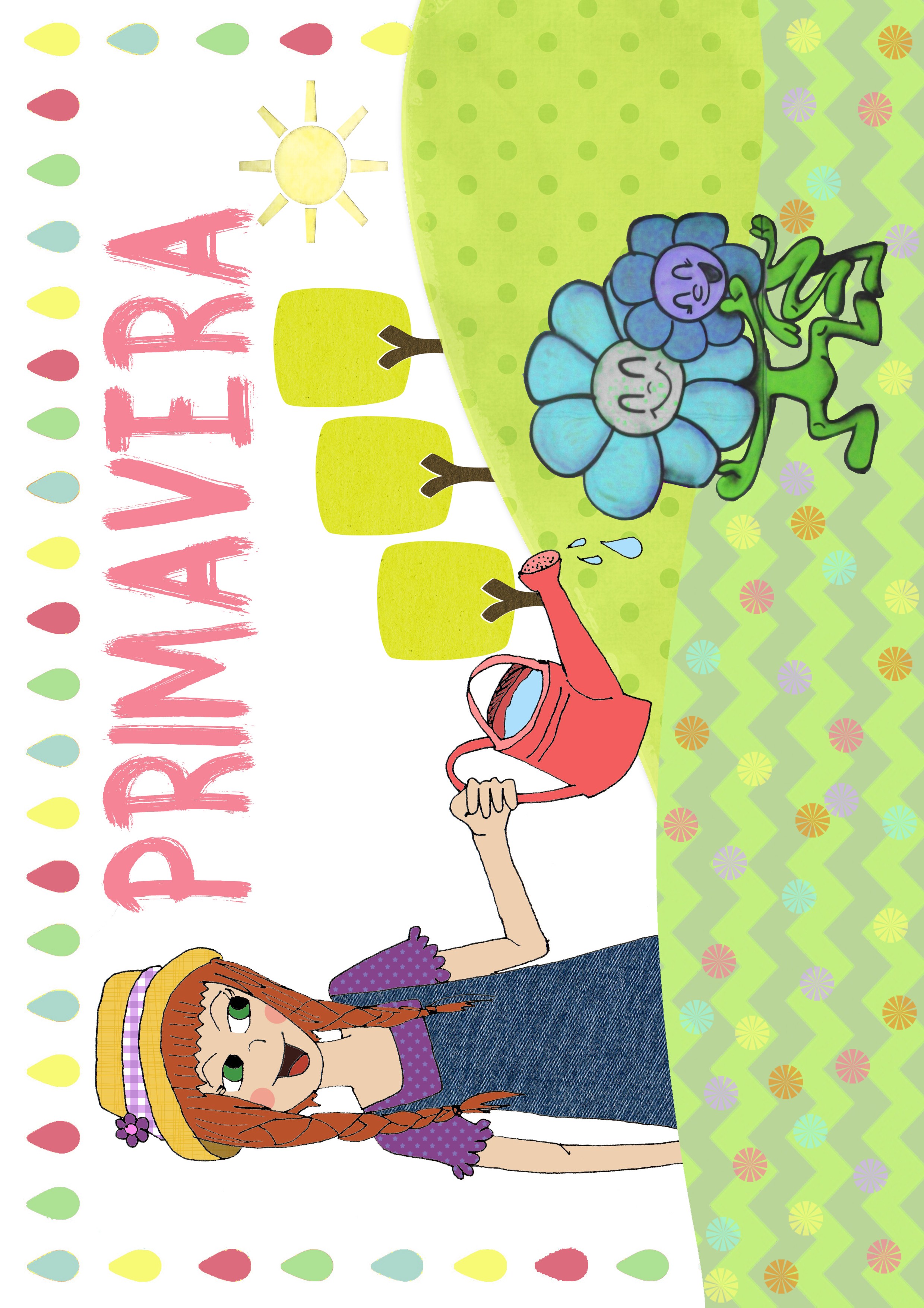 Profes Papel Tijera PACK IMPRIMIBLE CARTELES Y PALABRAS DE PRIMAVERA