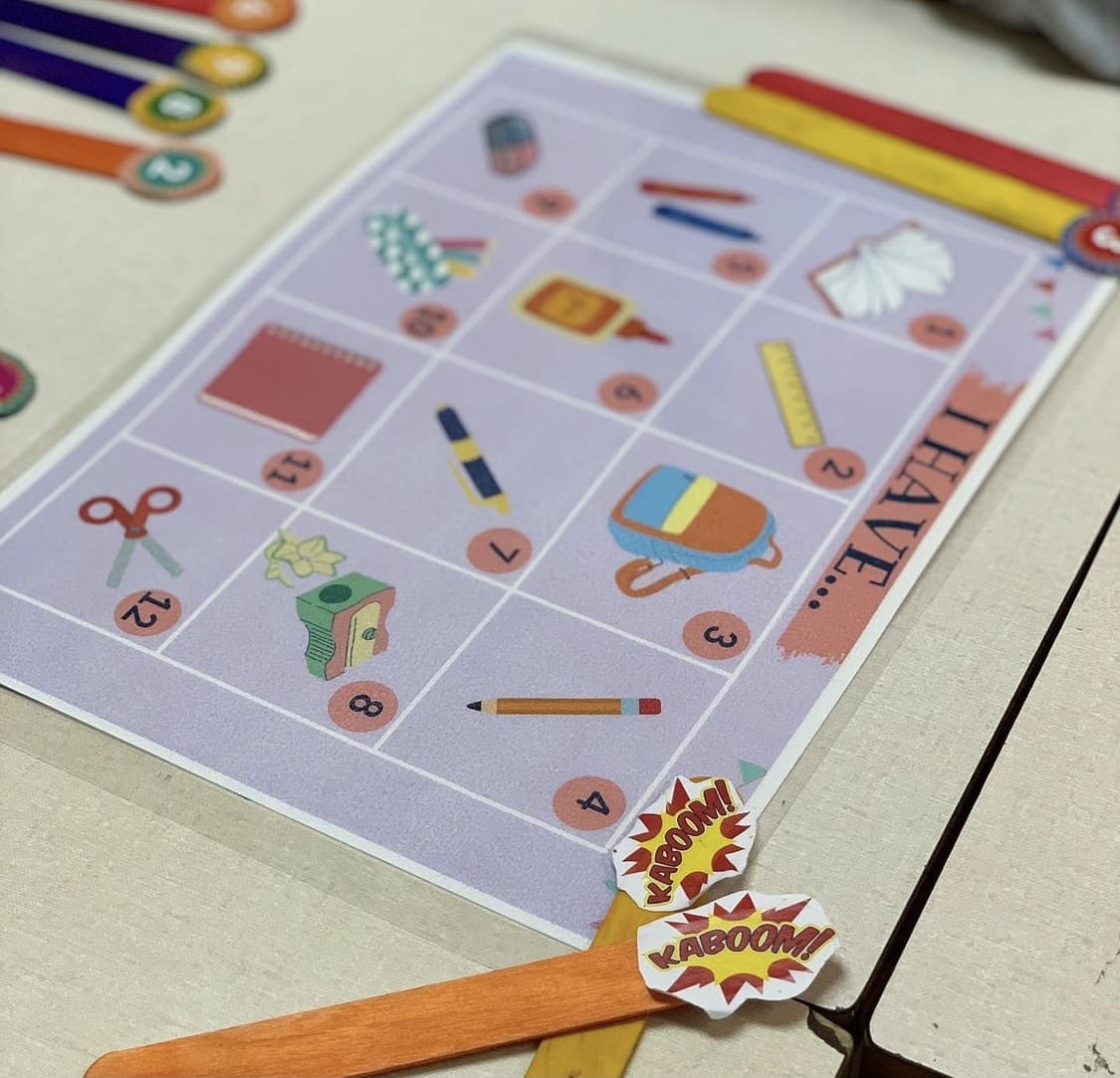 Profes Papel Tijera KABOOM (School Supplies)