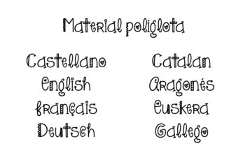 Profes Papel Tijera No me imagino mi vida sin... EN, ES, FR, DE, CAT ...