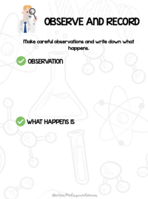 Profes Papel Tijera SCIENCE FAIR NOTEBOOK (English)