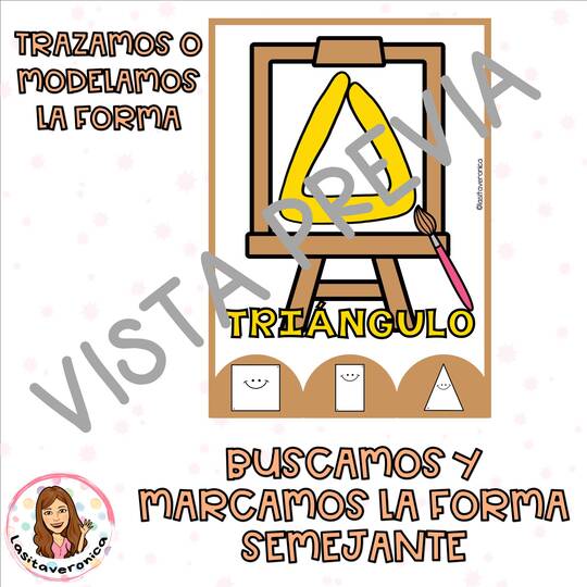 Profes Papel Tijera Plastilina. Formas geométricas. Arte. Vuelta al cole.