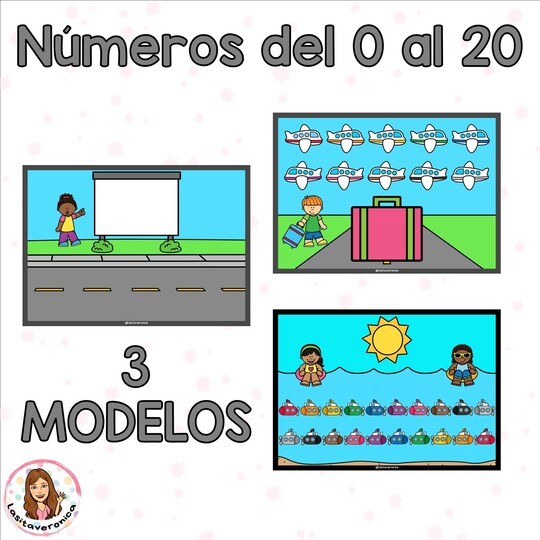 Profes Papel Tijera Contamos. Medios de transportes