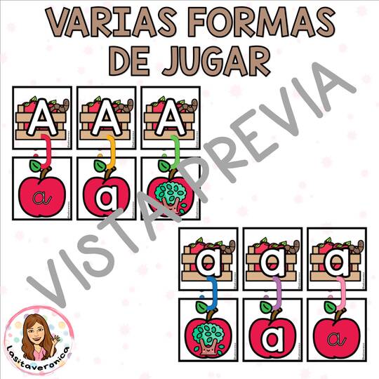 Profes Papel Tijera Letras y Sonidos iniciales otoño. Lectoescritura.