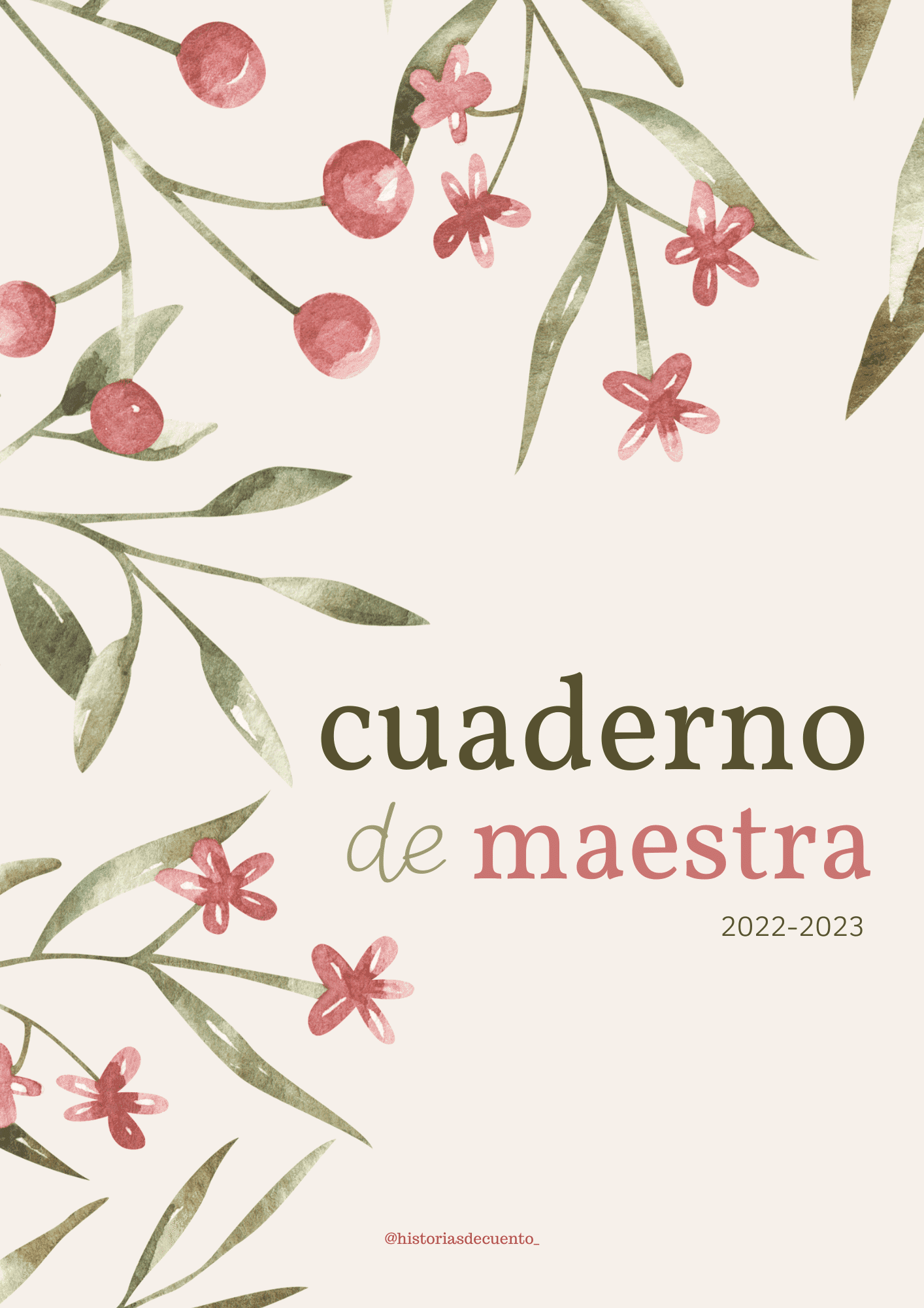 Profes Papel Tijera Cuaderno docente 2022/2023