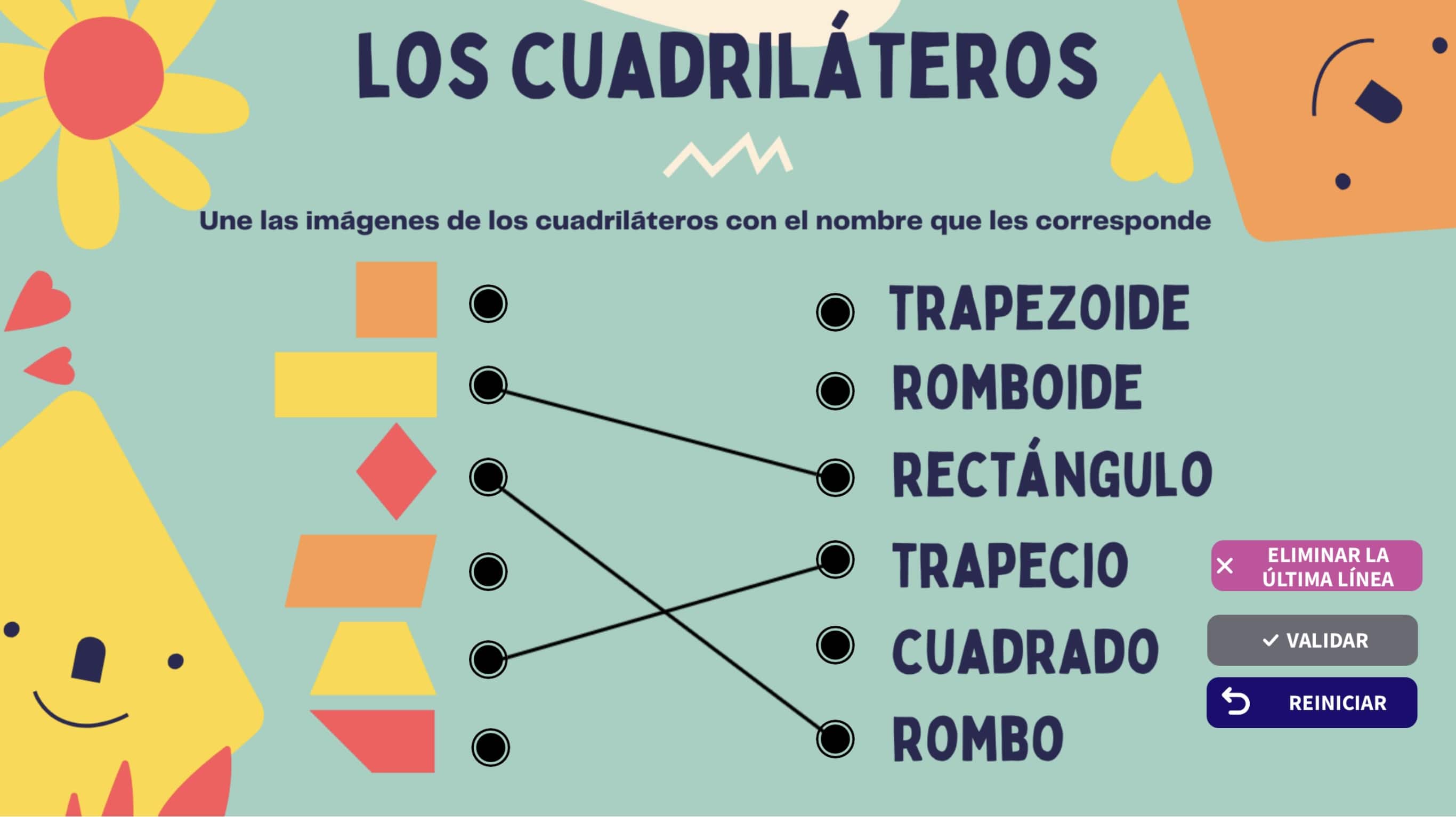 Profes Papel Tijera Genially LOS CUADRILÁTEROS