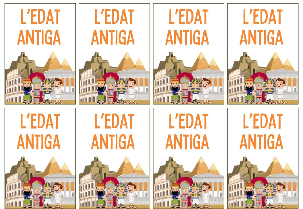 Profes Papel Tijera Jo tinc... qui té? EDAT ANTIGA