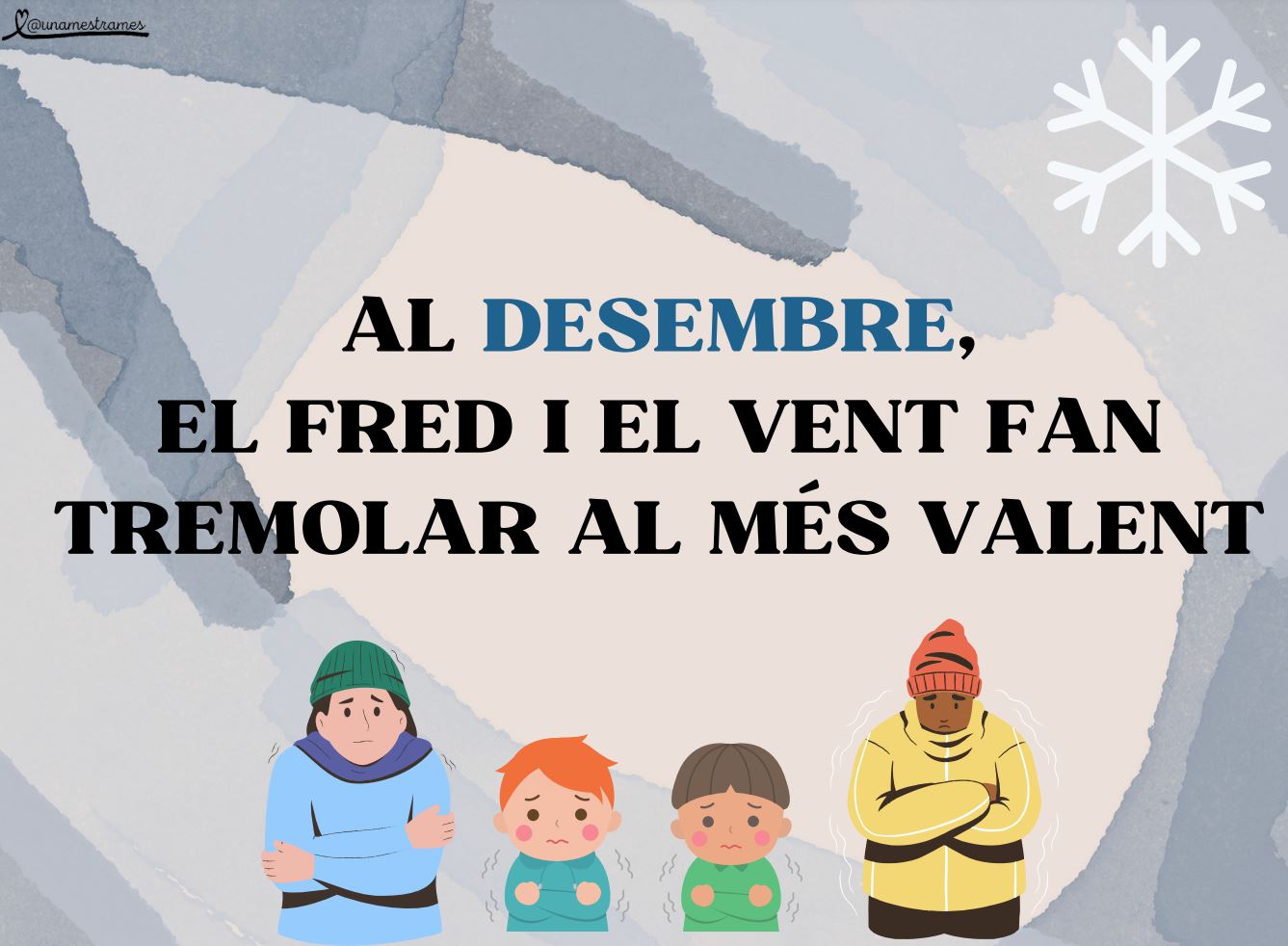 Profes Papel Tijera DITES MESOS DE L'ANY