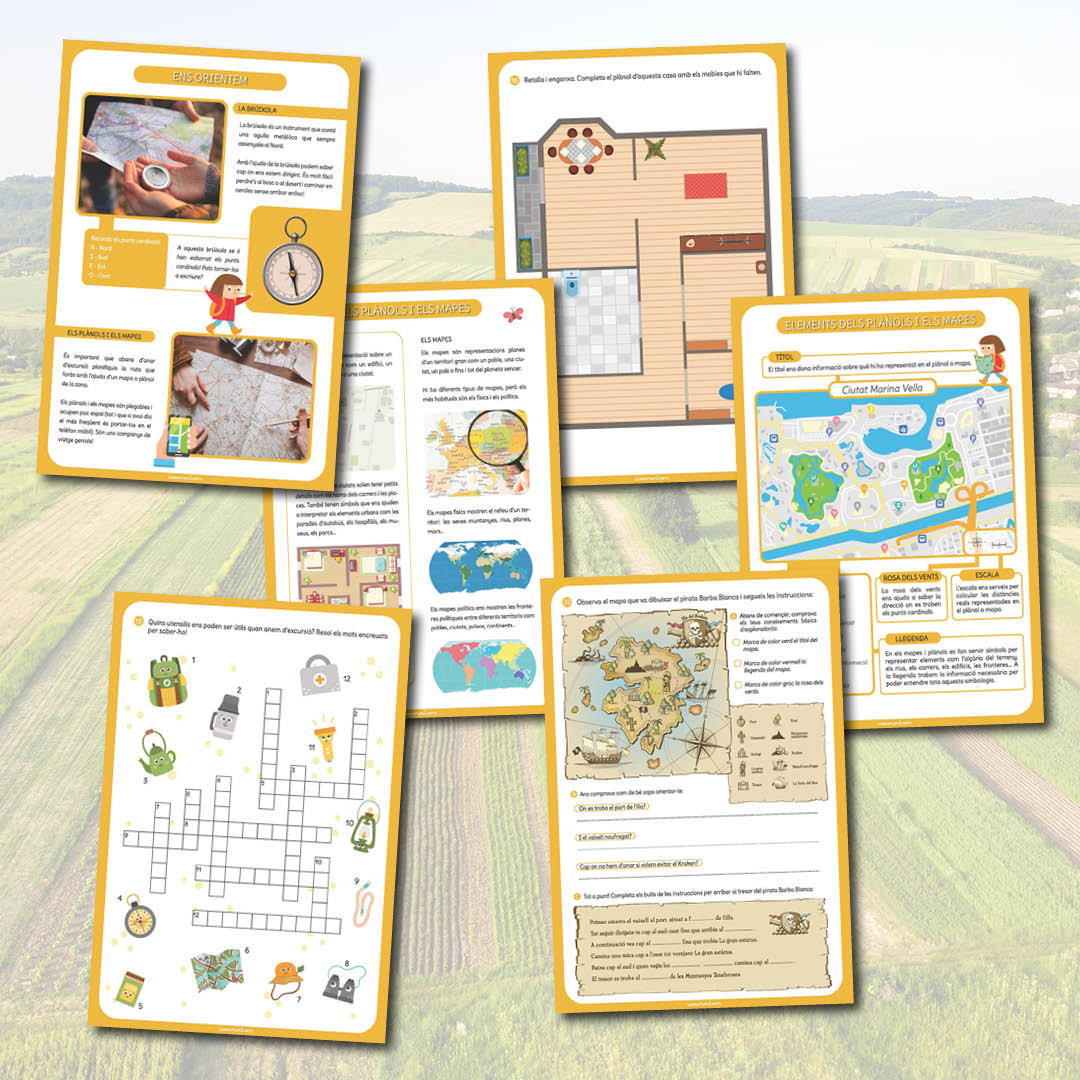 Profes Papel Tijera El paisatge - Cicle Mitjà