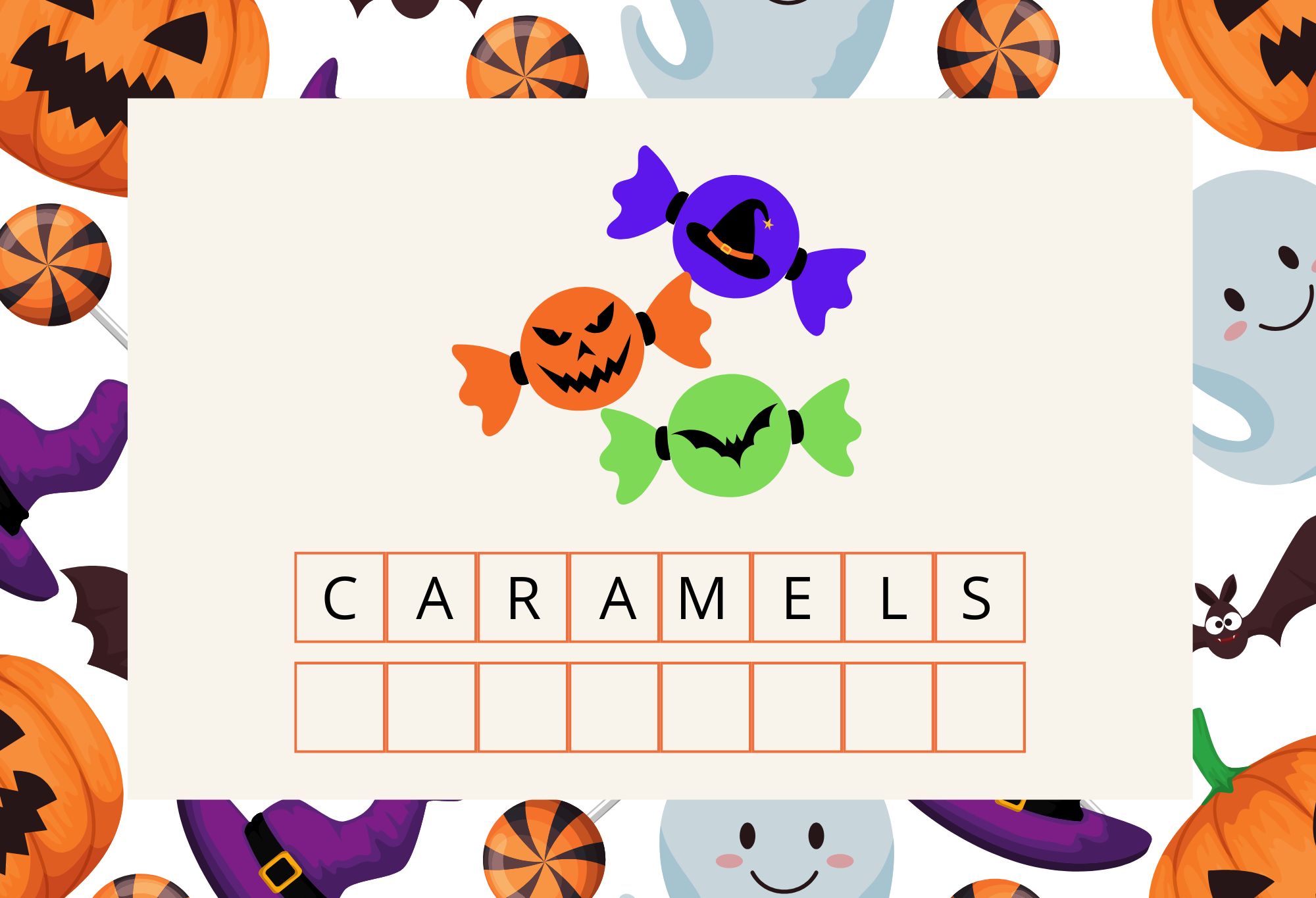 Profes Papel Tijera Dossier Halloween