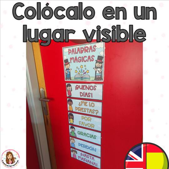 Profes Papel Tijera Palabras mágicas. Palabras amables. Kind Words ...