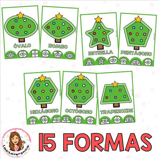 Profes Papel Tijera Plastilina formas Navidad. Christmas tree Playdough ...