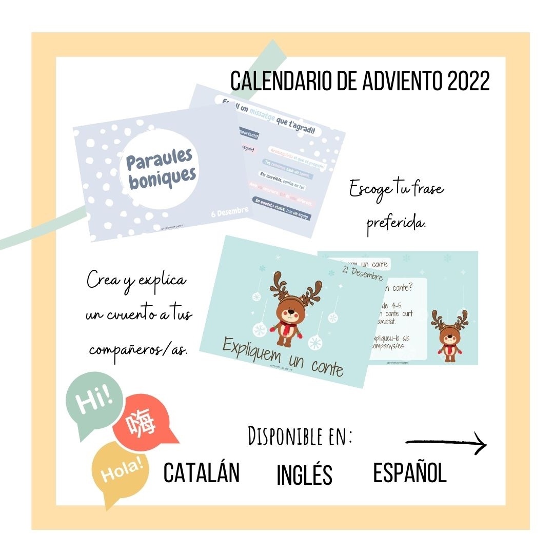 Profes Papel Tijera CALENDARIO DE ADVIENTO