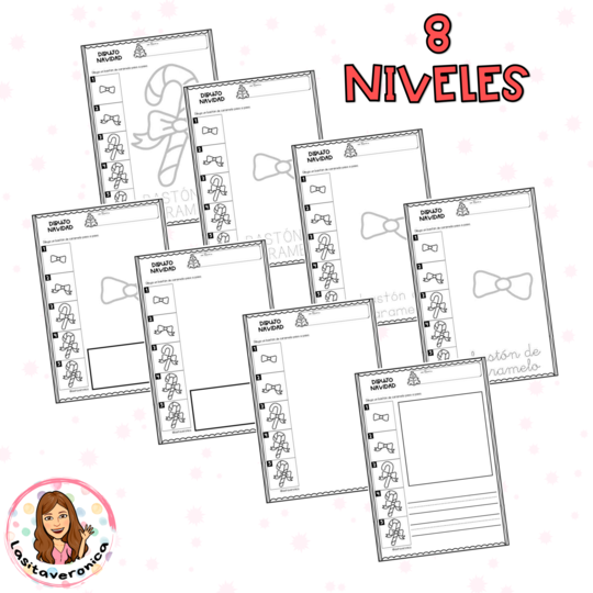 Profes Papel Tijera Dibujos paso a paso Navidad. Christmas Directed ...