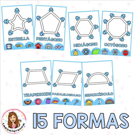 Profes Papel Tijera Plastilina formas invierno. Snowflake Playdough ...