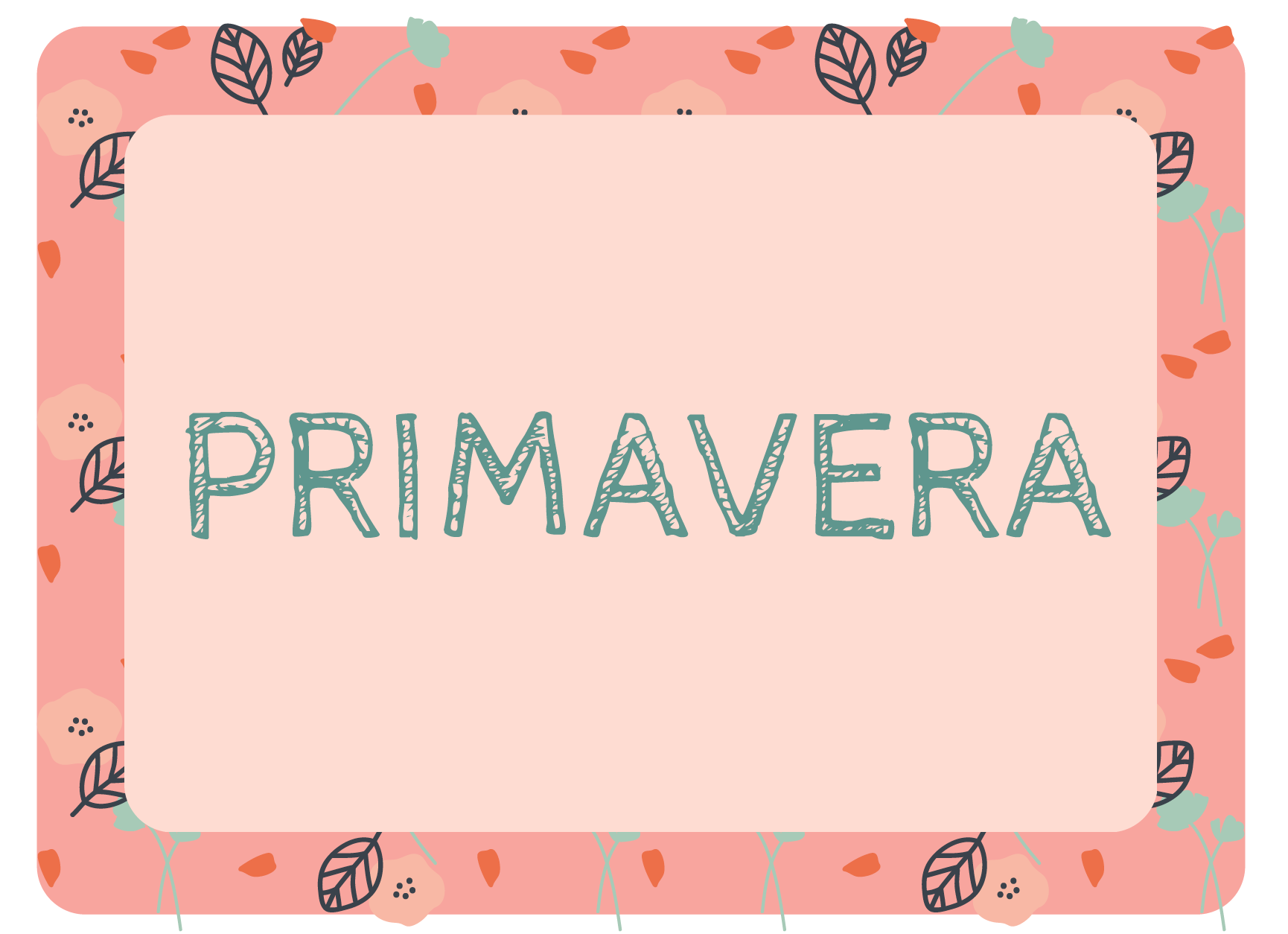 Profes Papel Tijera LA PRIMAVERA