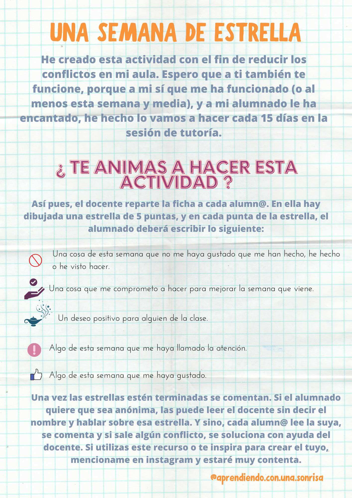 Profes Papel Tijera Dinámica una semana estrella.