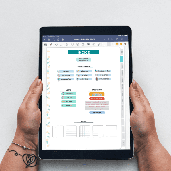 Profes Papel Tijera Agenda digital para profes 23-24 - Muestra CAST