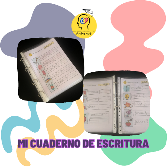 Profes Papel Tijera Mi primer libro de escritura