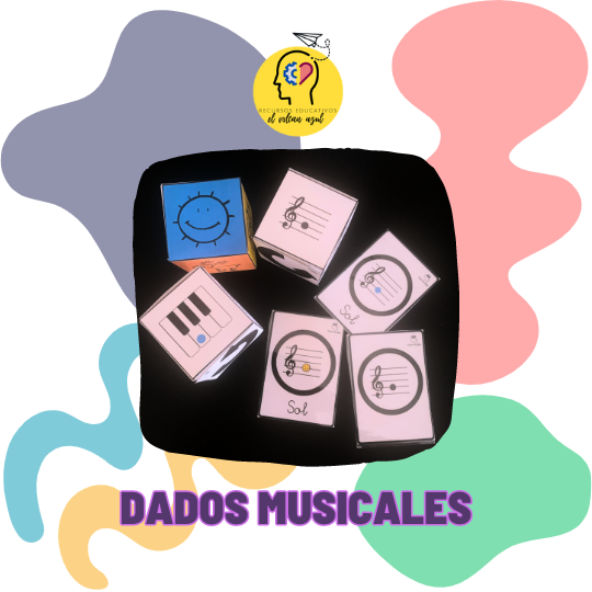 Profes Papel Tijera Dados musicales