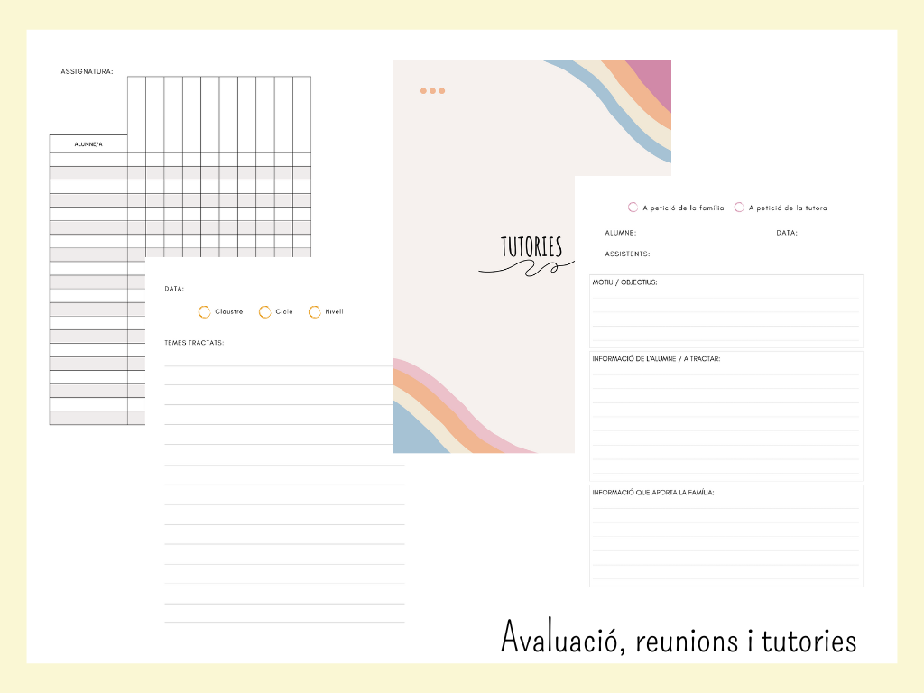 Profes Papel Tijera Quadern docent 2023-24