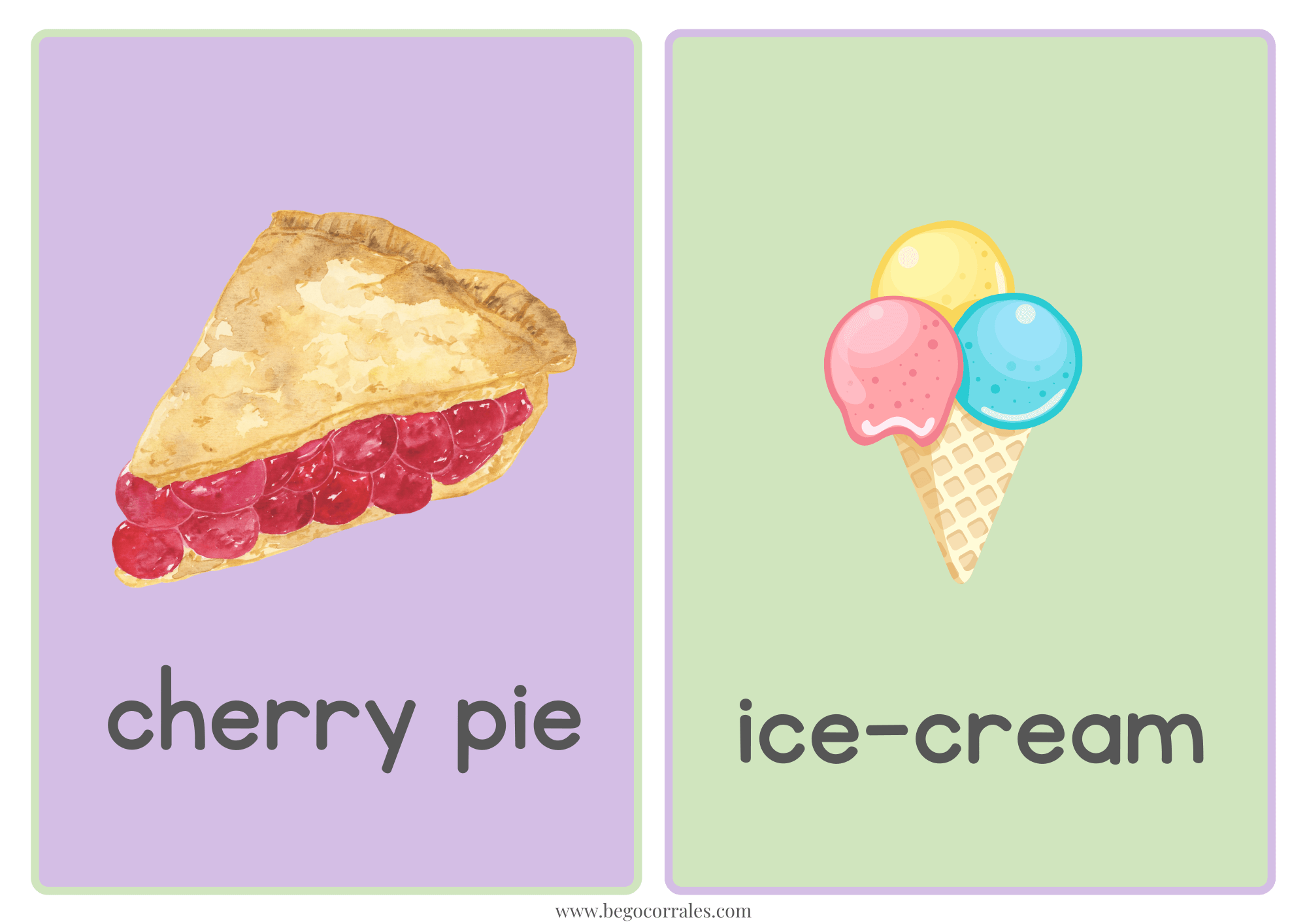 Profes Papel Tijera The very hungry caterpillar flashcards