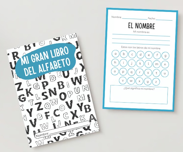 Profes Papel Tijera Mi libro del alfabeto - Actividades y propuestas