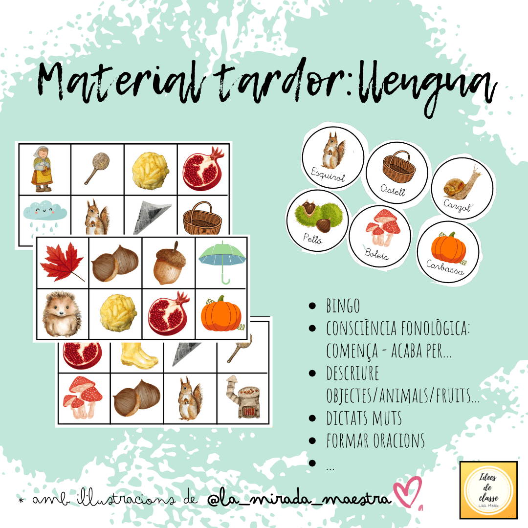 Profes Papel Tijera Material tardor