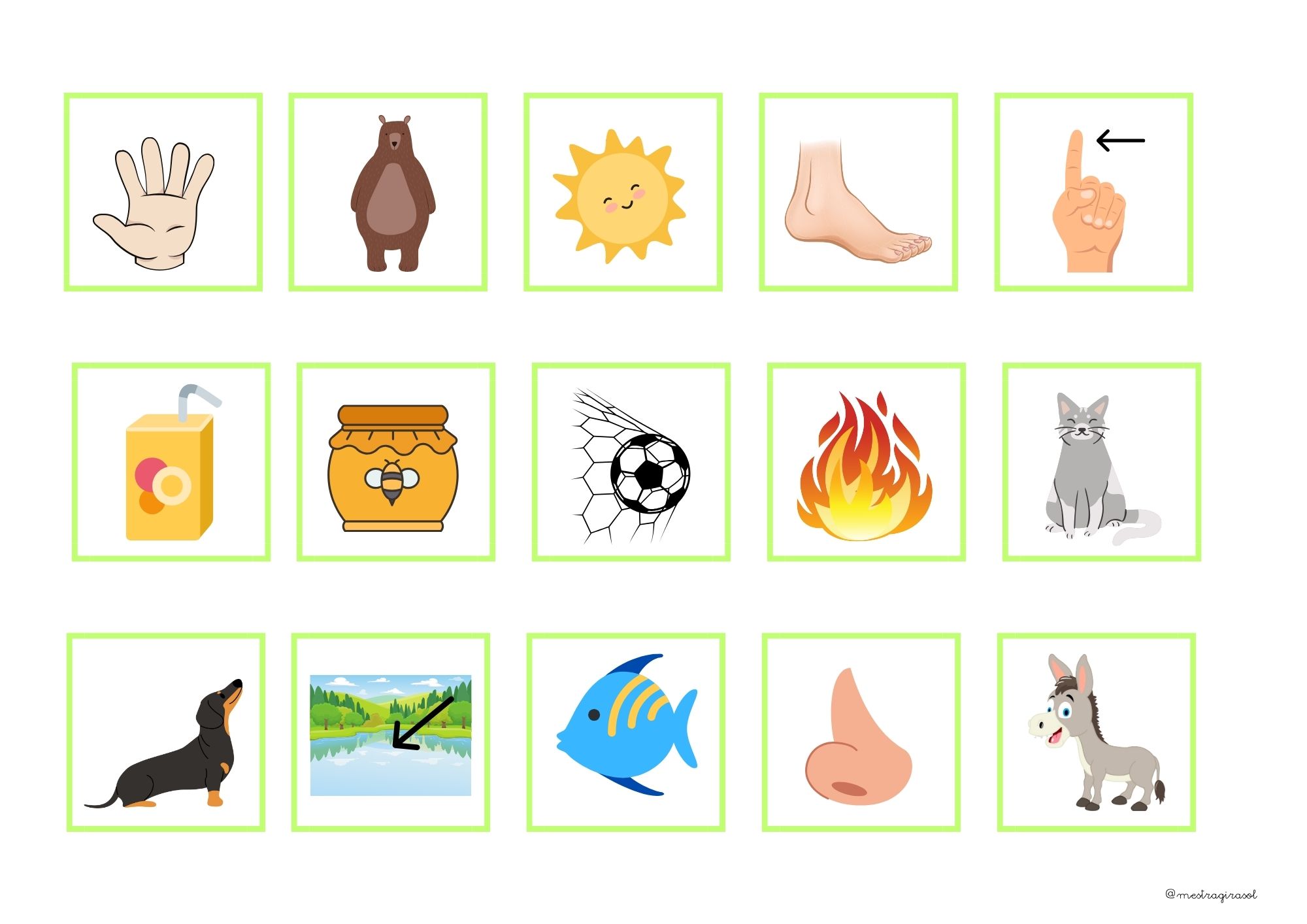 Profes Papel Tijera Piquem les síl·labes! - ¡Clasificamos las palabras!