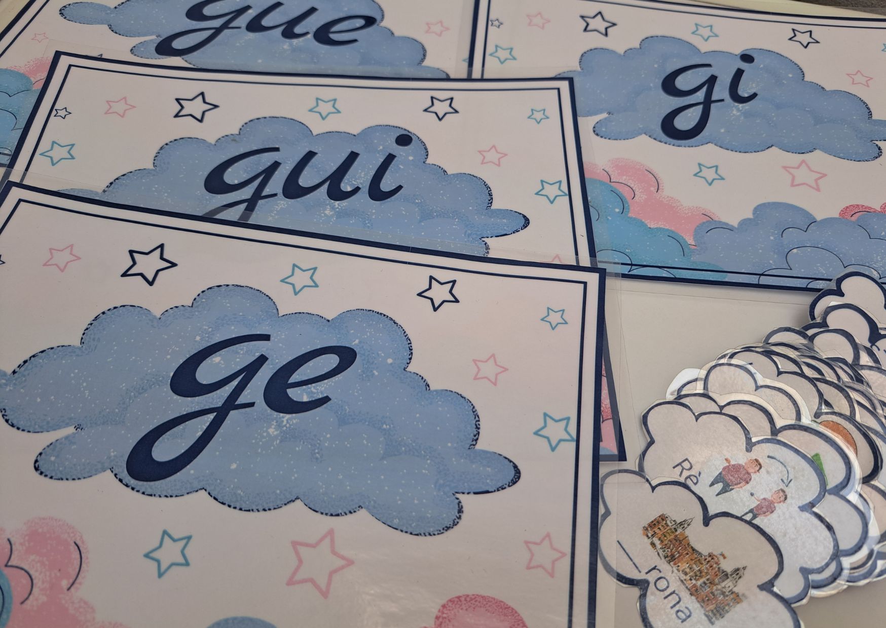 Profes Papel Tijera ELS DÍGRAFS QUE ENS FAN LA GUITZA - GUE I GUI