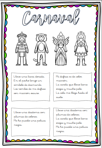 Profes Papel Tijera Pack carnaval