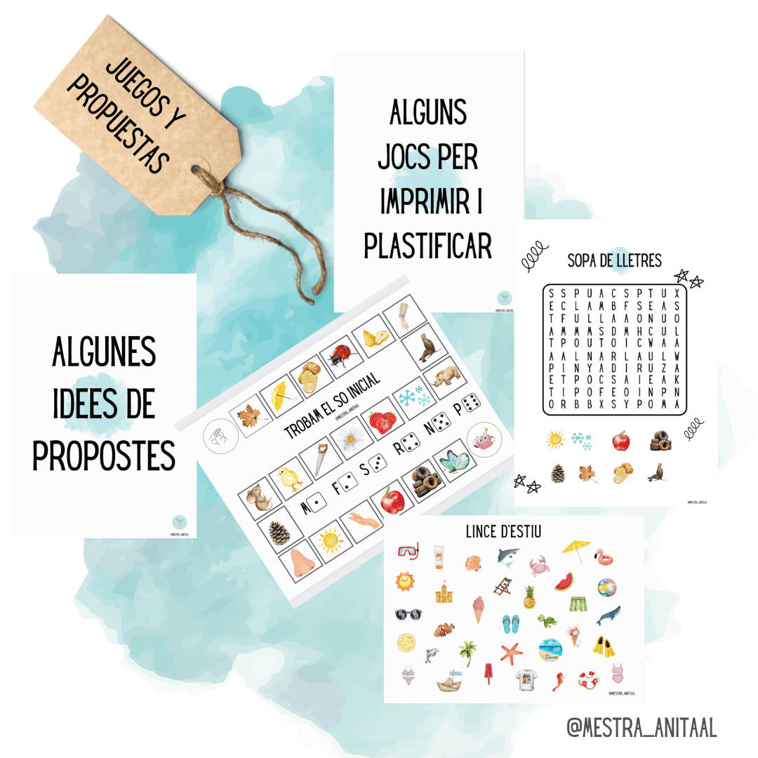 Profes Papel Tijera Dossier de lectura y escritura