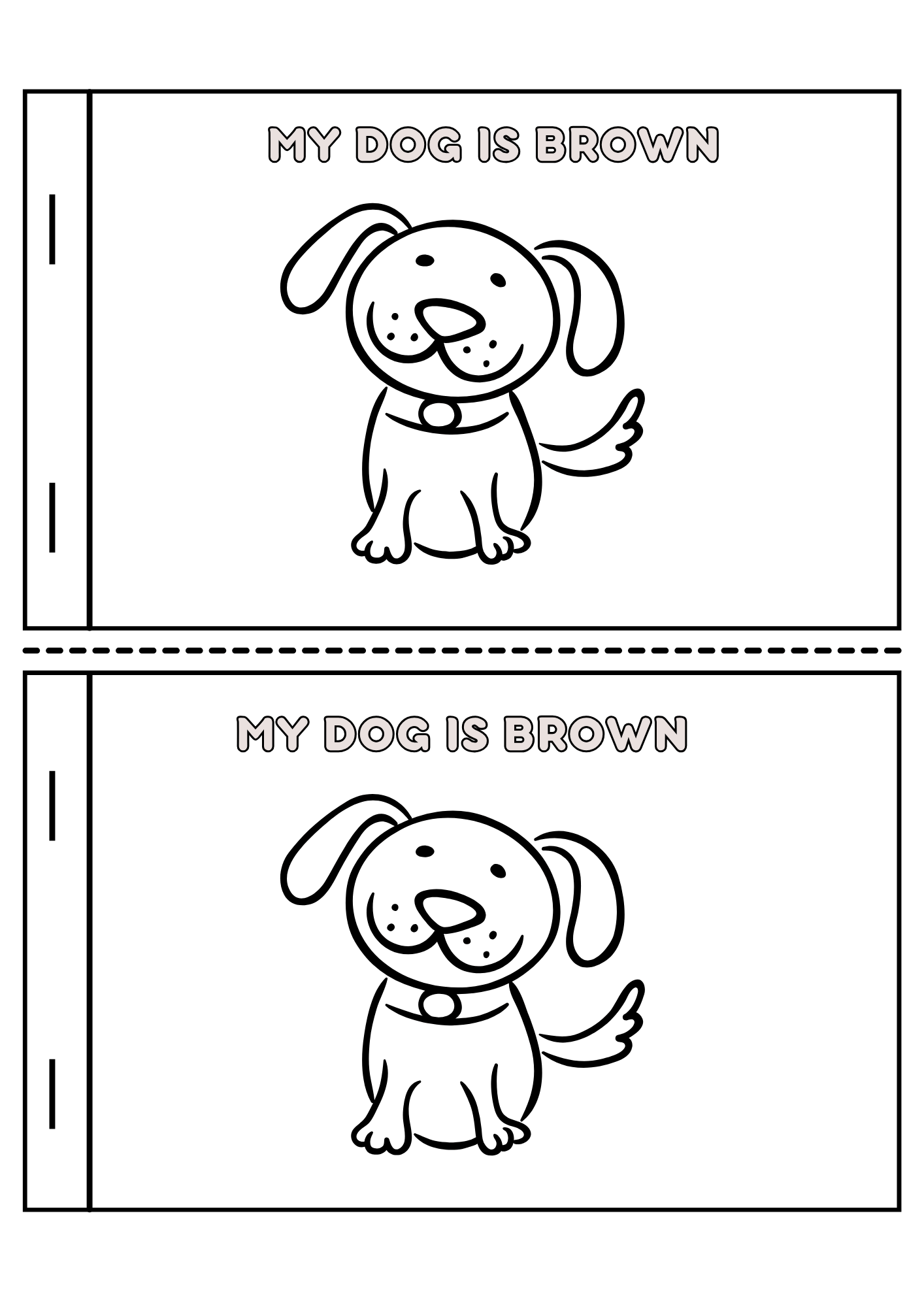 Profes Papel Tijera Mini book: My pets