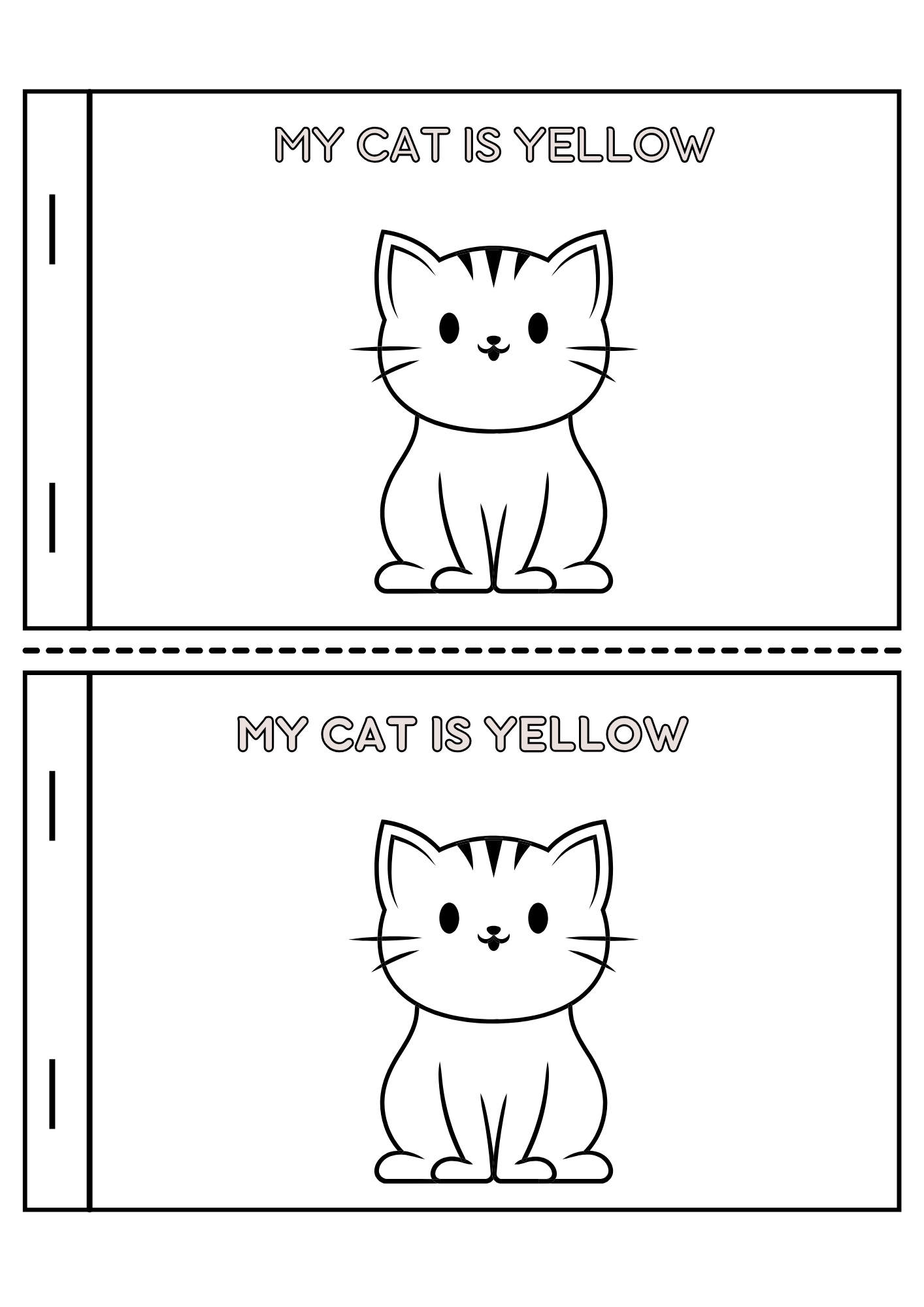 Profes Papel Tijera Mini book: My pets