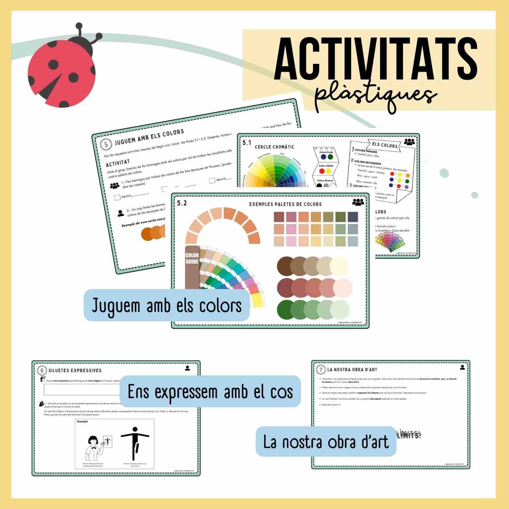 Profes Papel Tijera CAPSA D'APRENENTATGE PABLO PICASSO_Cicle Superior