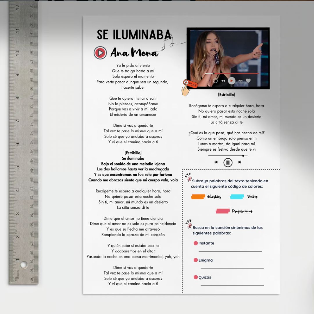 Profes Papel Tijera 10 CANCIONES PARA TUS CLASES DE LENGUA