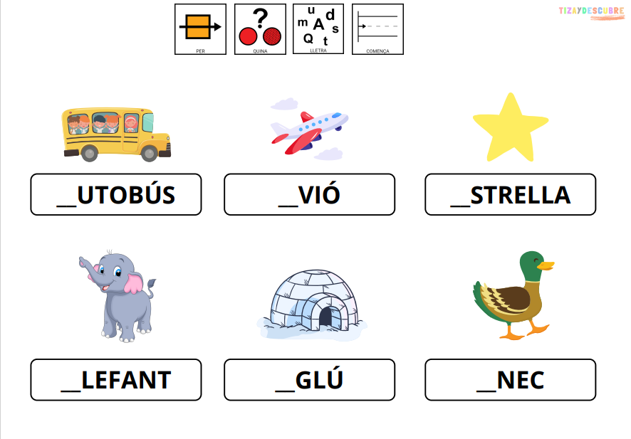 Profes Papel Tijera Dossier de les vocals