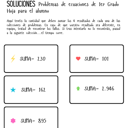 Profes Papel Tijera 🏻𝗦𝗨𝗠𝗔 𝗟𝗢𝗦 𝟰. 𝗥𝗘𝗦𝗢𝗟𝗨𝗖𝗜Ó𝗡 𝗗𝗘 𝗣𝗥𝗢𝗕𝗟𝗘𝗠𝗔𝗦 𝗖𝗢𝗡 𝗘𝗖𝗨𝗔𝗖𝗜𝗢𝗡𝗘𝗦 ...