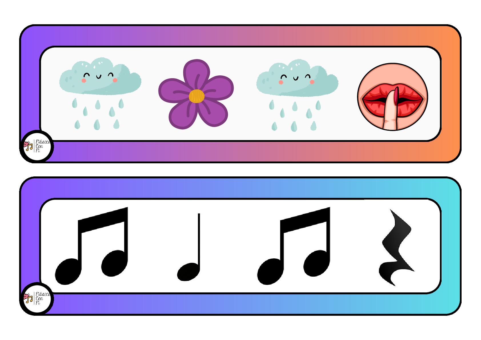 Profes Papel Tijera Ritmos de primavera