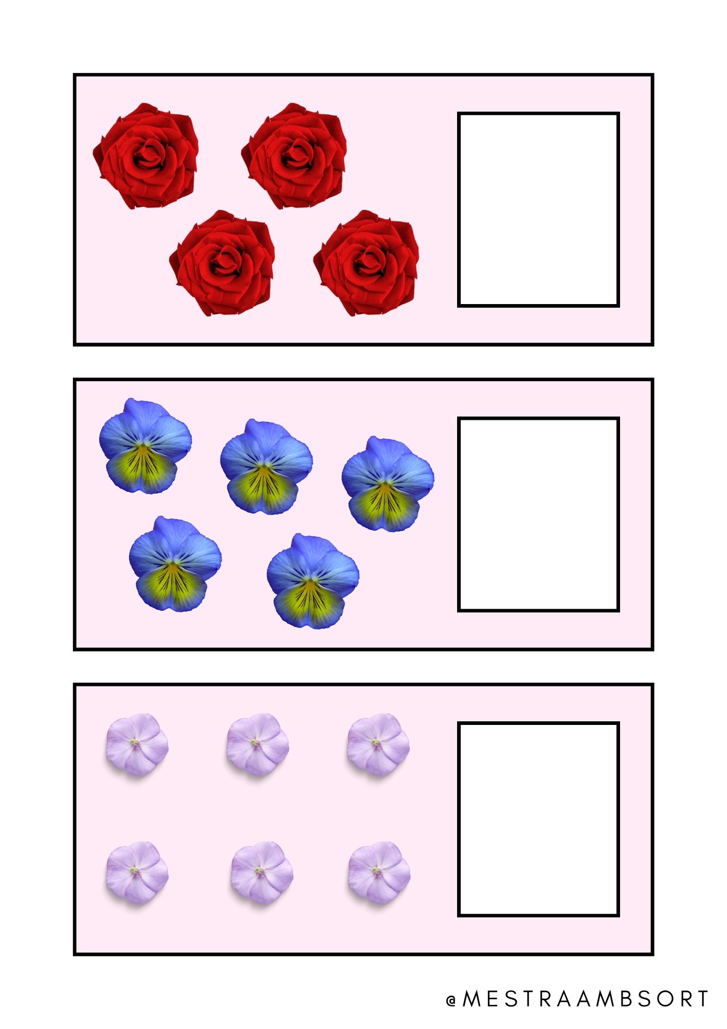 Profes Papel Tijera Dossier flors primavera