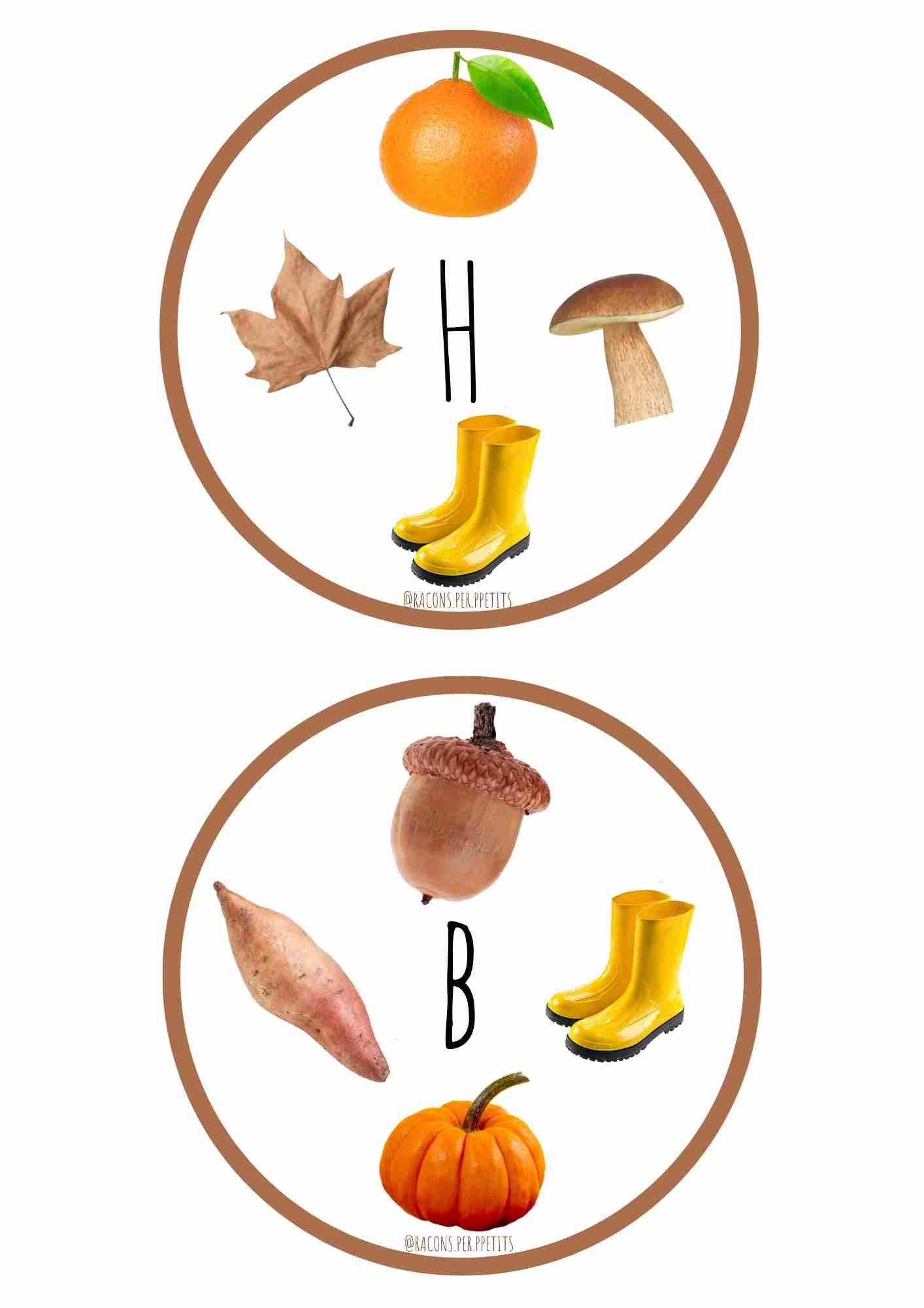 Profes Papel Tijera Dosier lectoescritura otoño