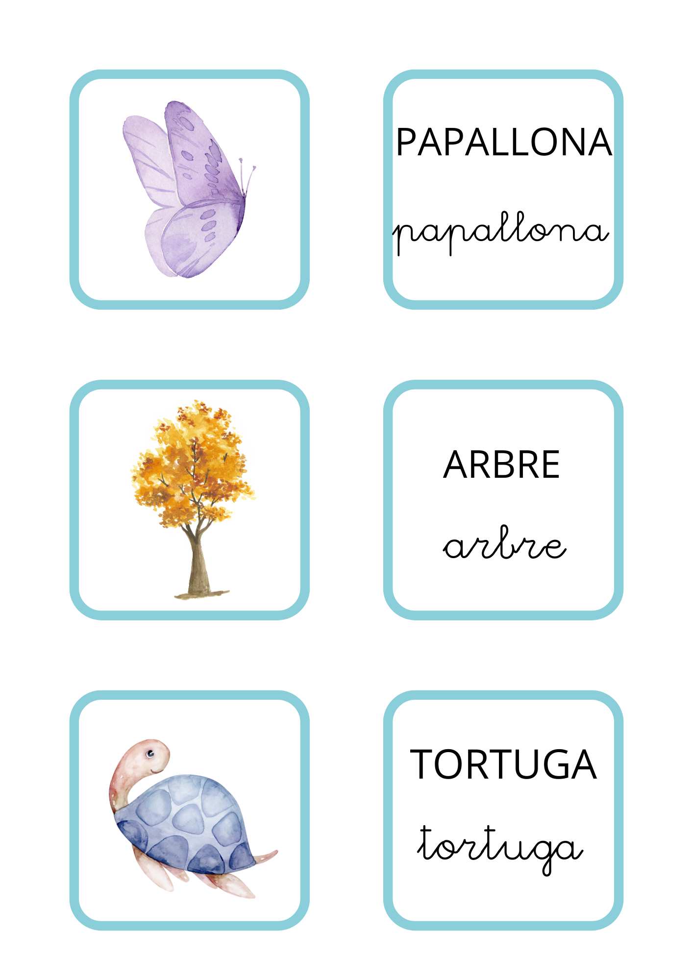 Profes Papel Tijera Memory imatge - paraula català